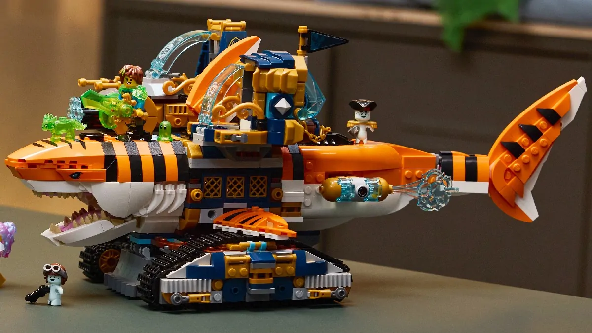 LEGO DREAMZzz 2026 sets include Castle-infused shark tank