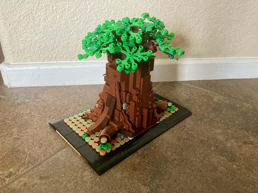 Custom LEGO Great Deku Tree solves your Zelda display woes