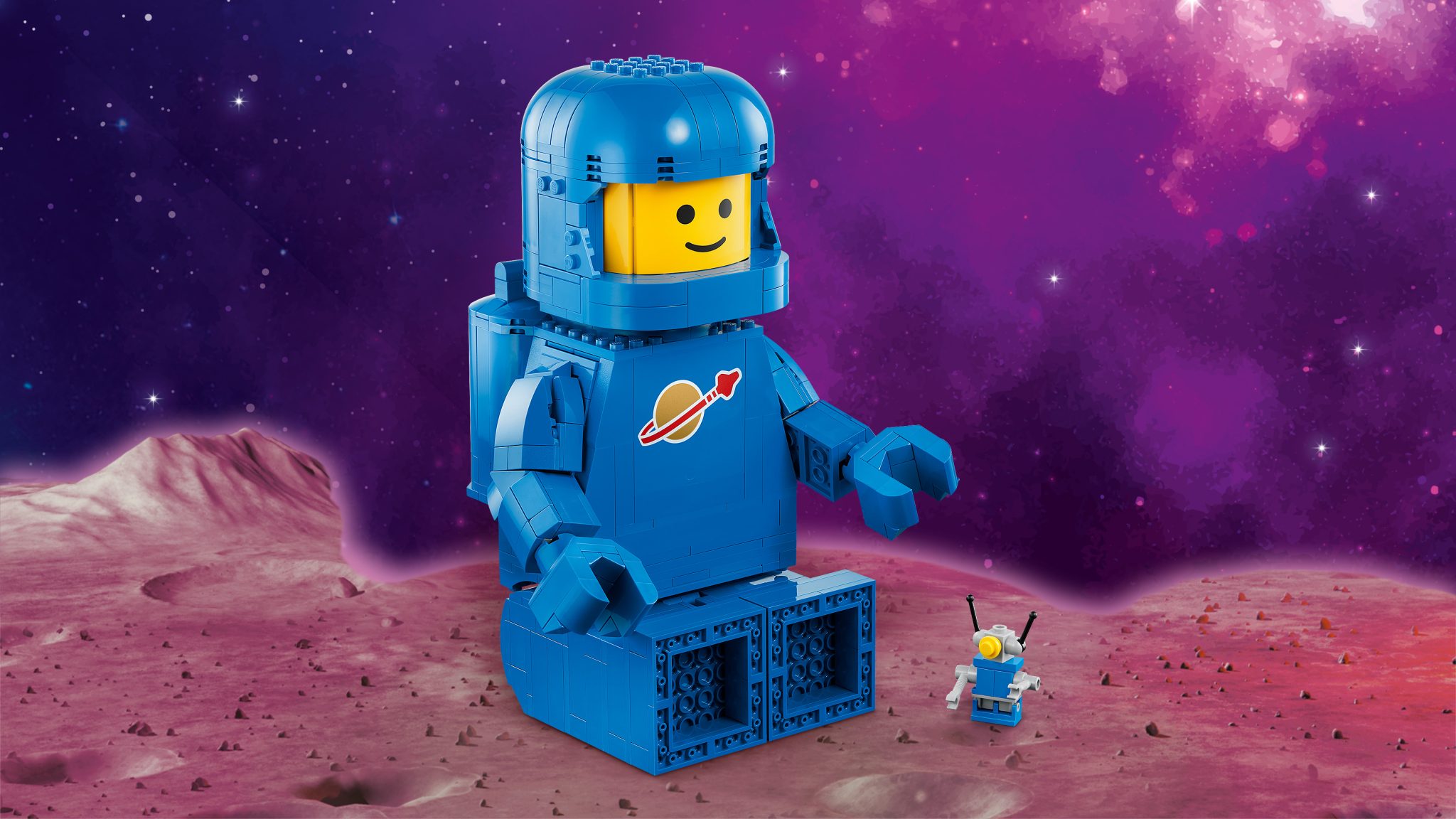 LEGO Up-Scaled Blue Astronaut and London Bus revealed