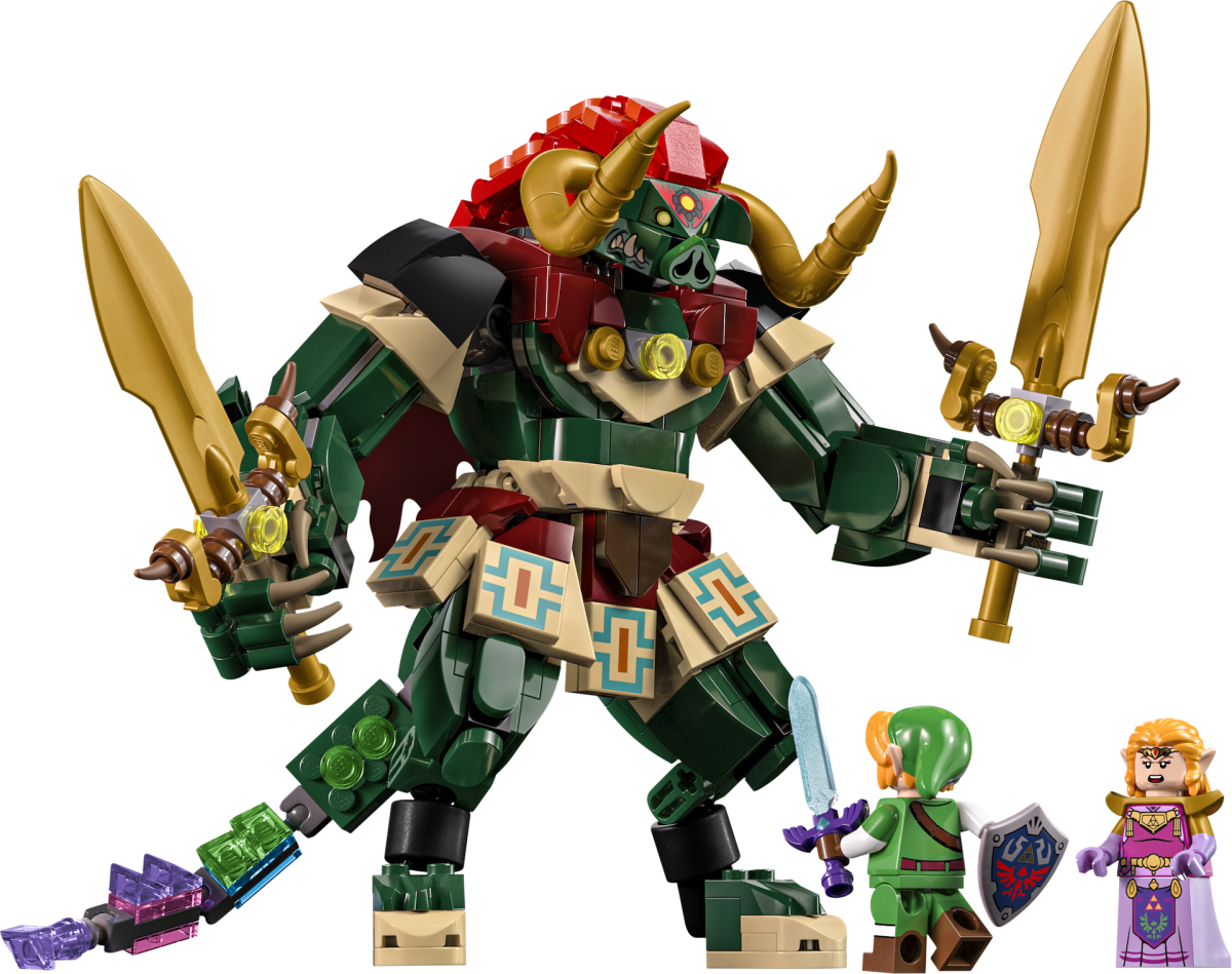 LEGO The Legend of Zelda: Ocarina of Time battle compared