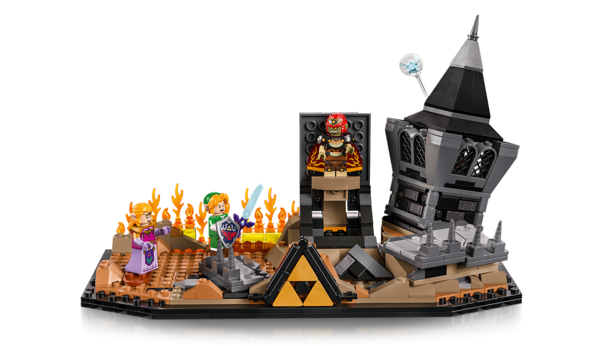 LEGO The Legend of Zelda: Ocarina of Time battle compared