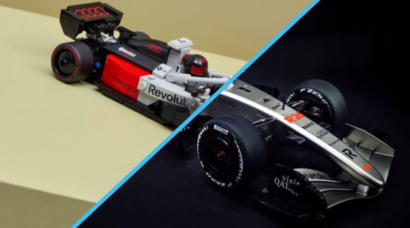 Comparing LEGO Speed Champions Audi car to the real livery