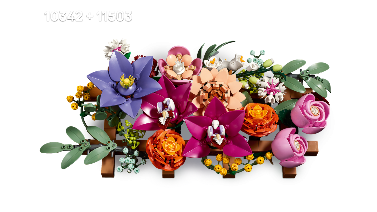 LEGO Botanicals Flower Wall blooms with customisation