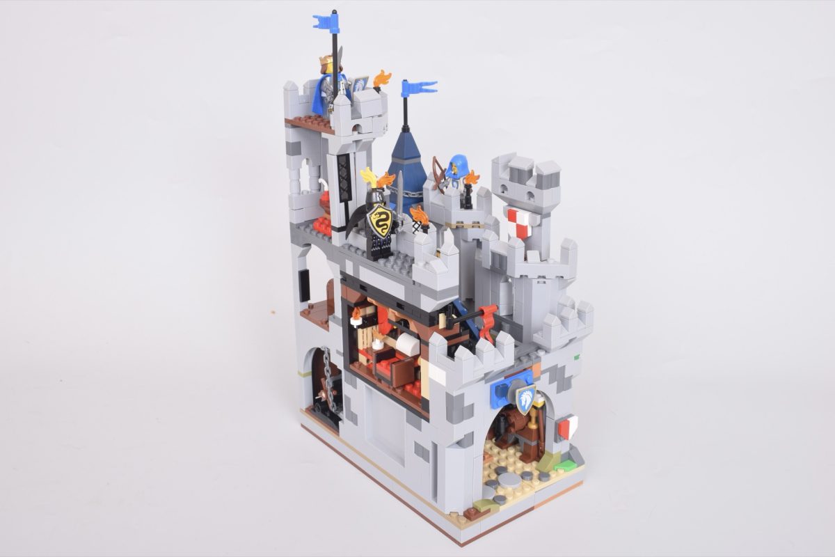 LEGO Horse Knight Castle's final form has to be a book nook