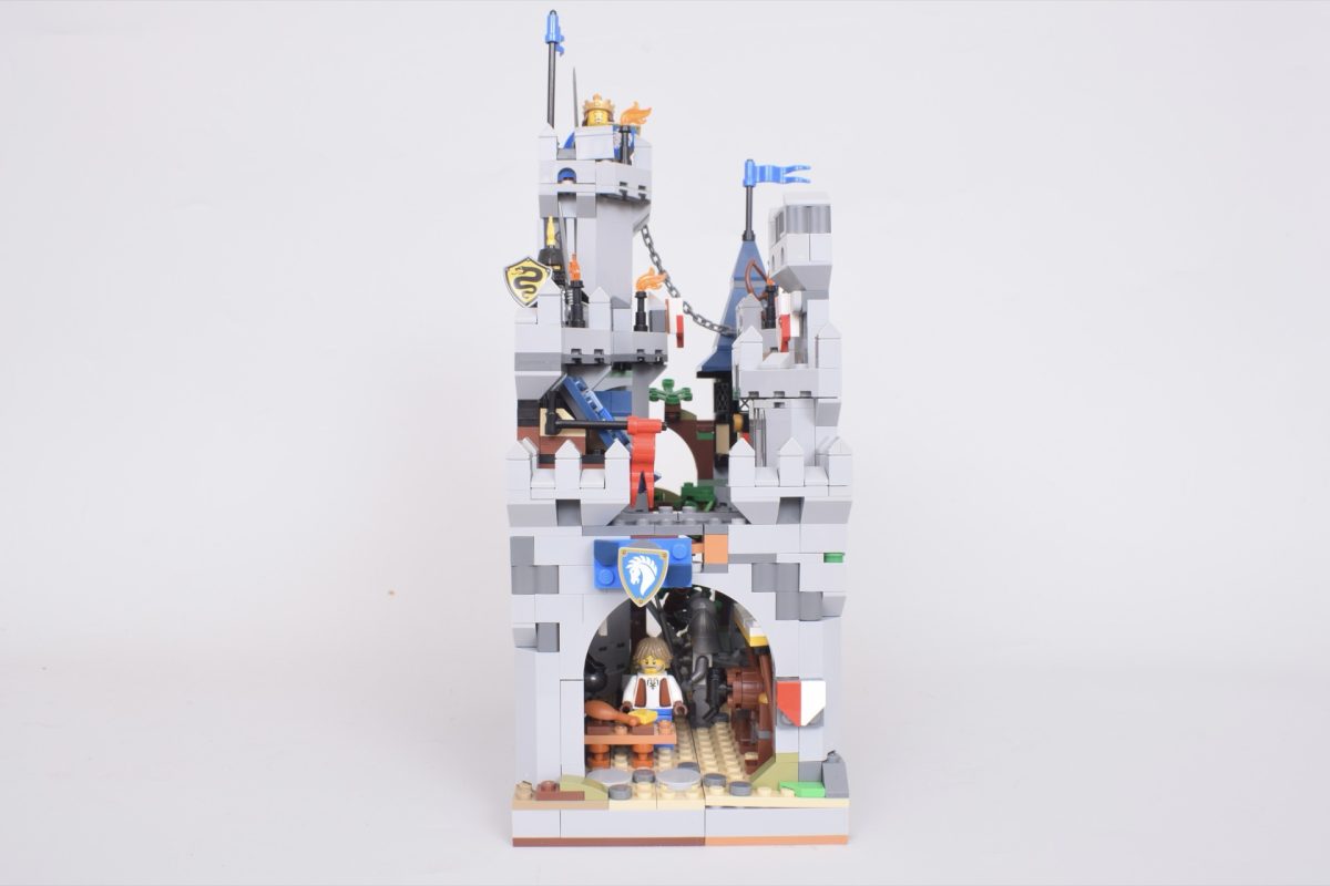 LEGO Horse Knight Castle's final form has to be a book nook