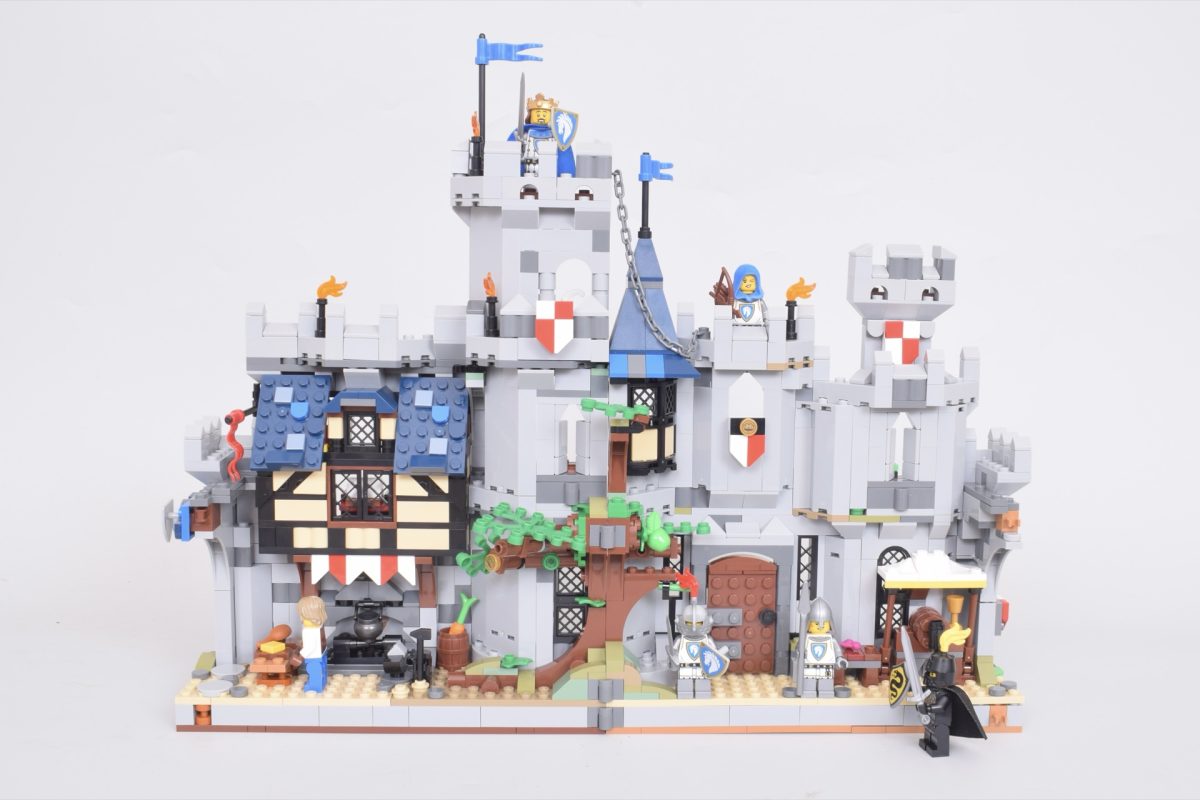 LEGO Horse Knight Castle's final form has to be a book nook