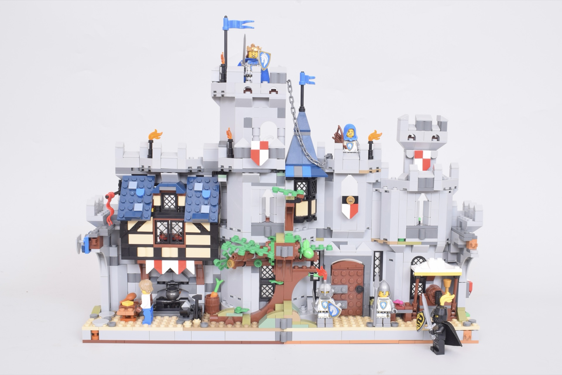 LEGO Horse Knight Castle's final form has to be a book nook