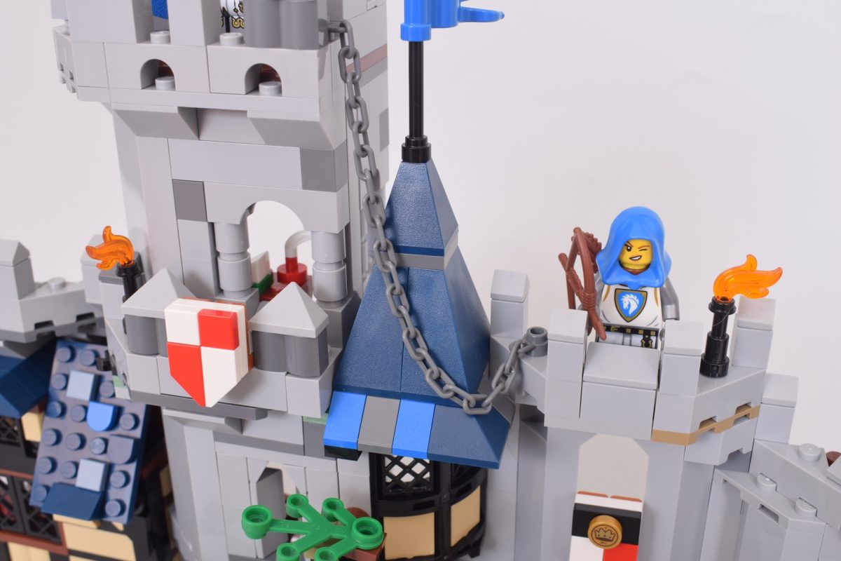 LEGO Horse Knight Castle's final form has to be a book nook