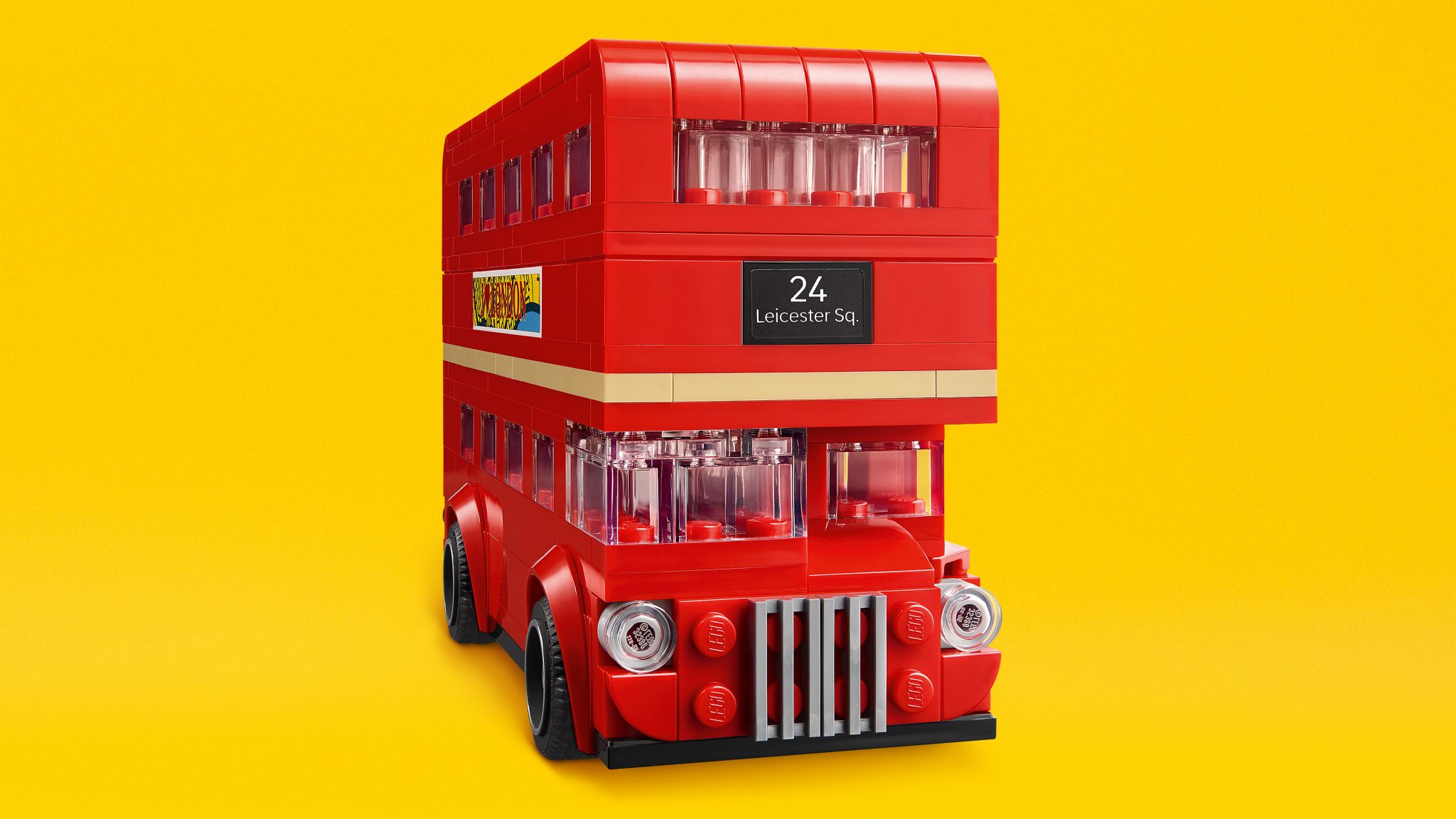 LEGO Up-Scaled Blue Astronaut and London Bus revealed