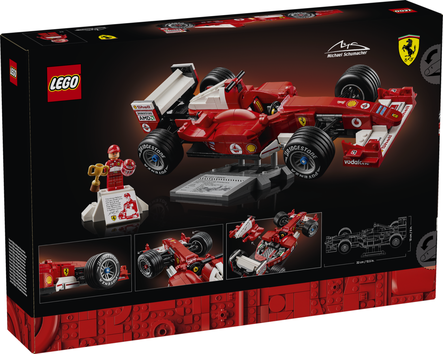 LEGO 11375 Ferrari F2004 & Michael Schumacher revealed