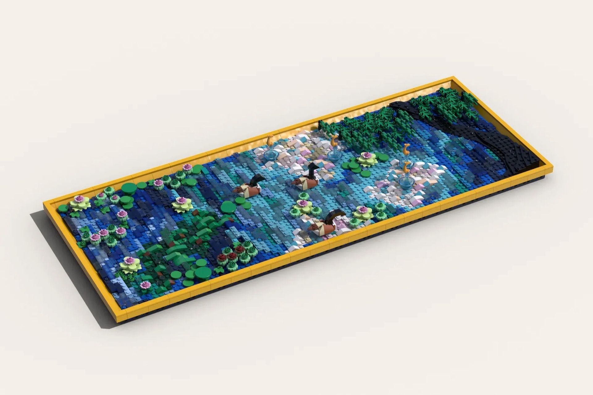 LEGO Art-style Monet masterpiece finds supporters in Ideas