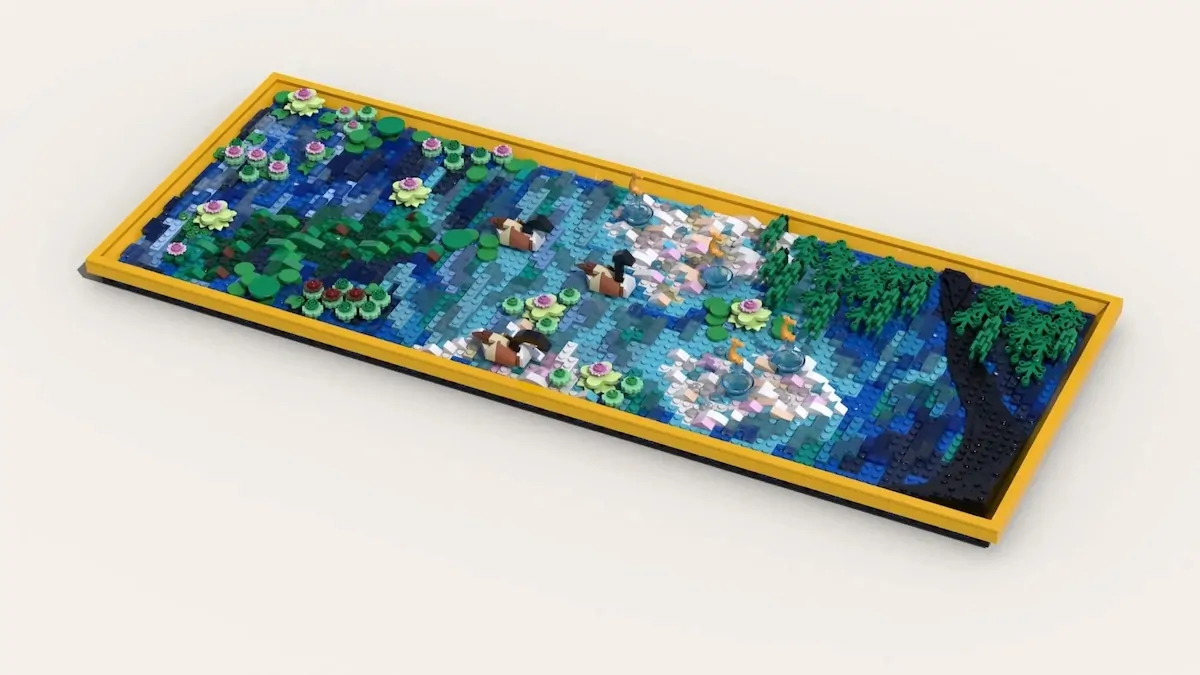 LEGO Art-style Monet masterpiece finds supporte in Ideas