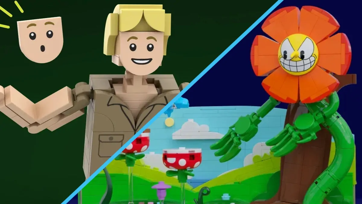 LEGO Cuphead, Beetlejuice and Steve Irwin reach Ideas review