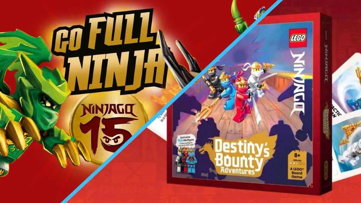 LEGO NINJAGO 2026 plans previewed, including a board game