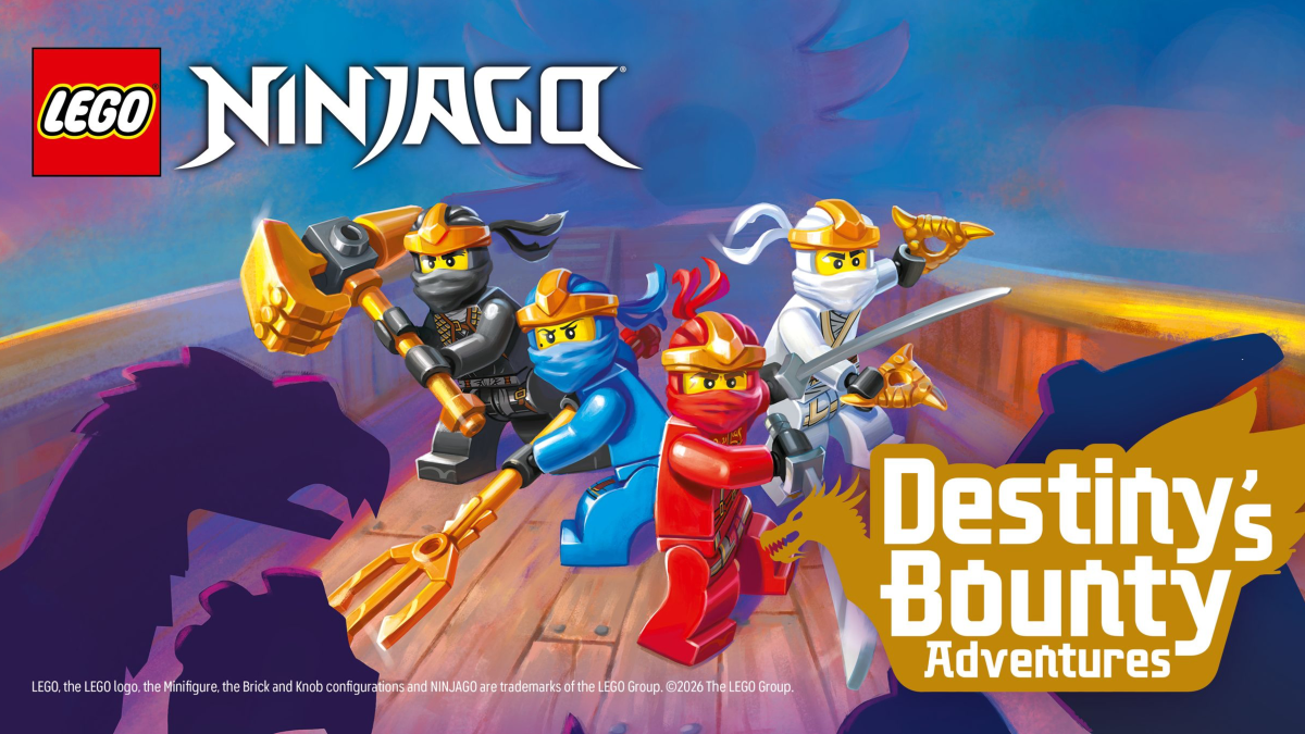 LEGO NINJAGO Destiny’s Bounty Adventures to debut at Gen Con