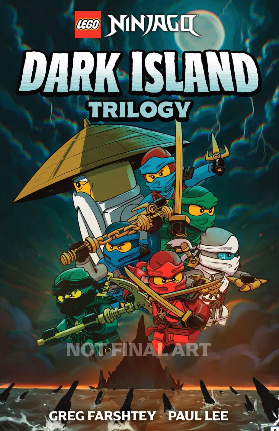 LEGO NINJAGO Dark Island trilogy comic announced