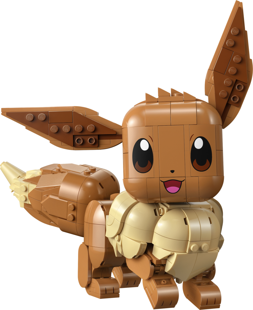 Comparing the first five LEGO Pokémon to their originals