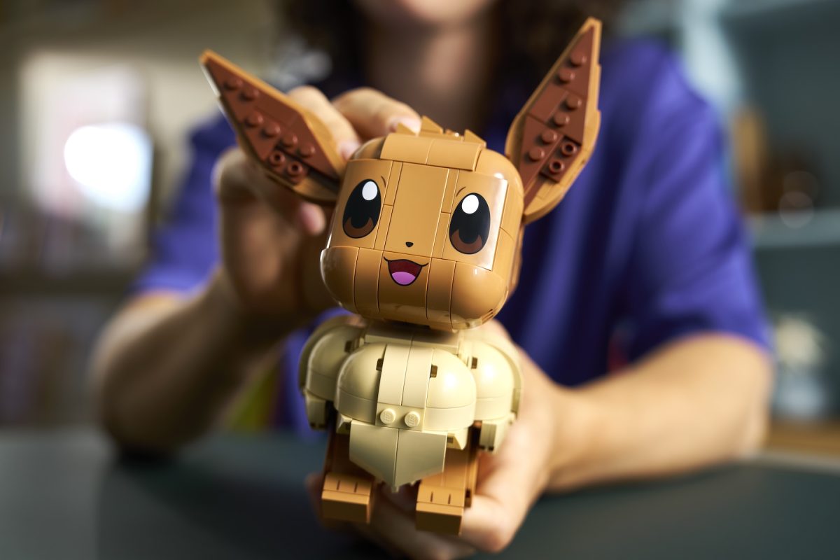 LEGO Pokémon’s faces ultimately set the scale for each build