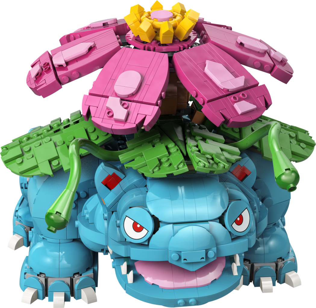 LEGO Pokémon sizes compared thanks to treasure hunt