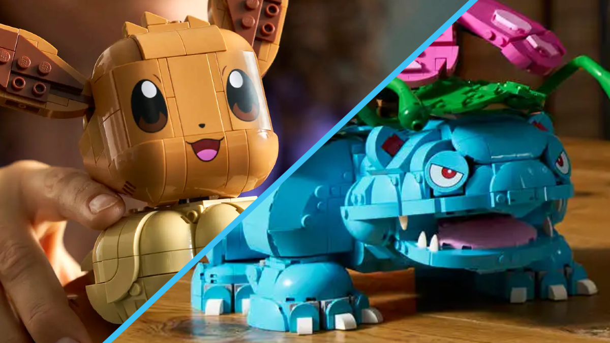 LEGO Pokémon’s faces ultimately set the scale for each build