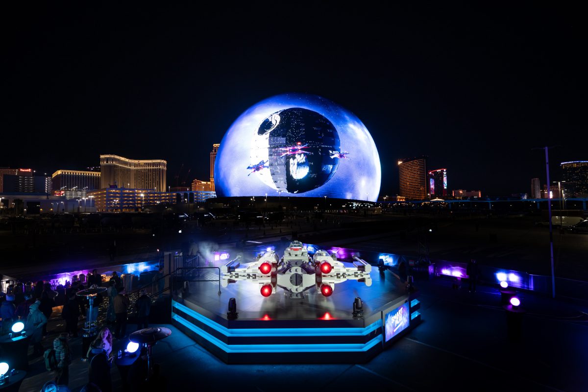 LEGO Star Wars SMART Play hits biggest screen in the world