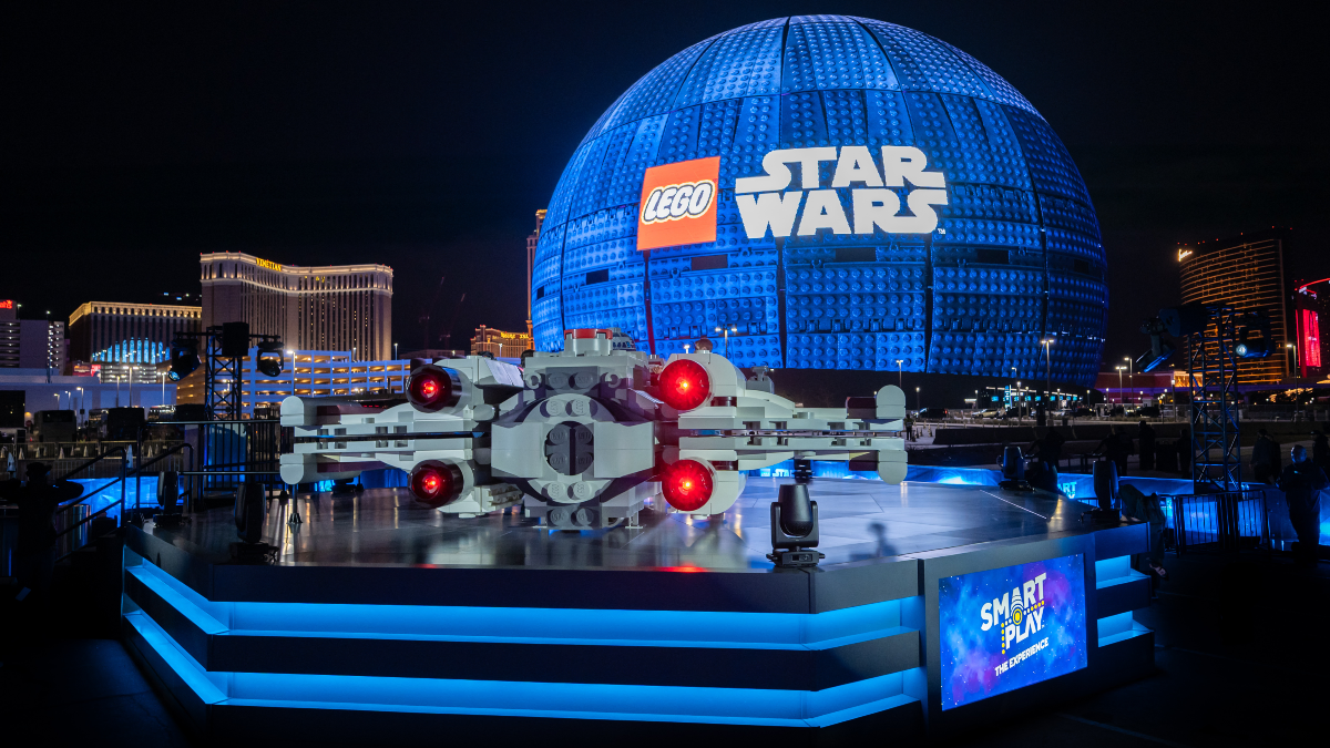 LEGO Star Wars SMART Play hits biggest screen in the world