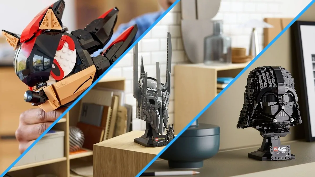 Every LEGO helmet, from Star Wars to The Lord of the Rings