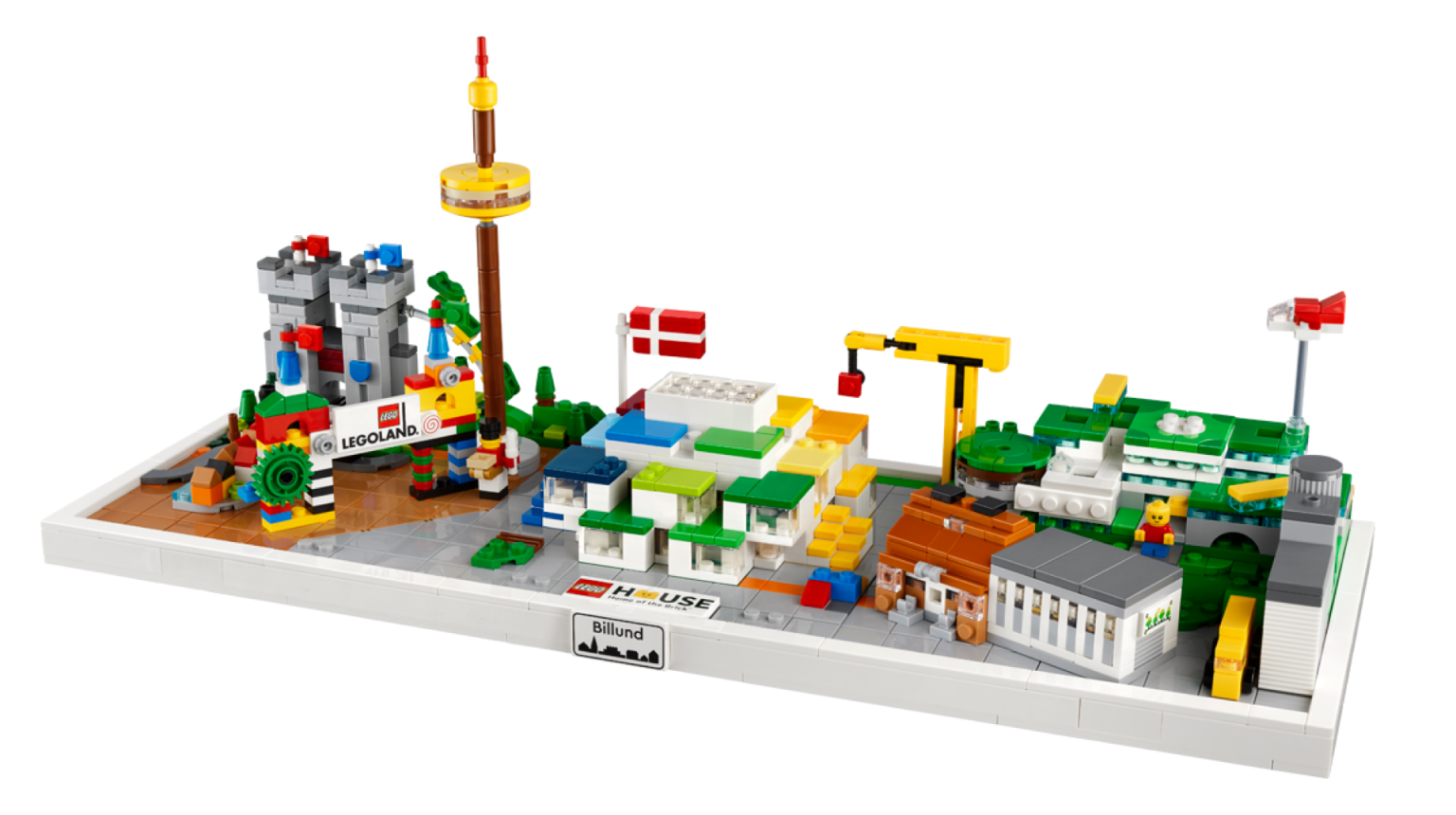 LEGO I Love Billund inspired by skyline and postcard sets