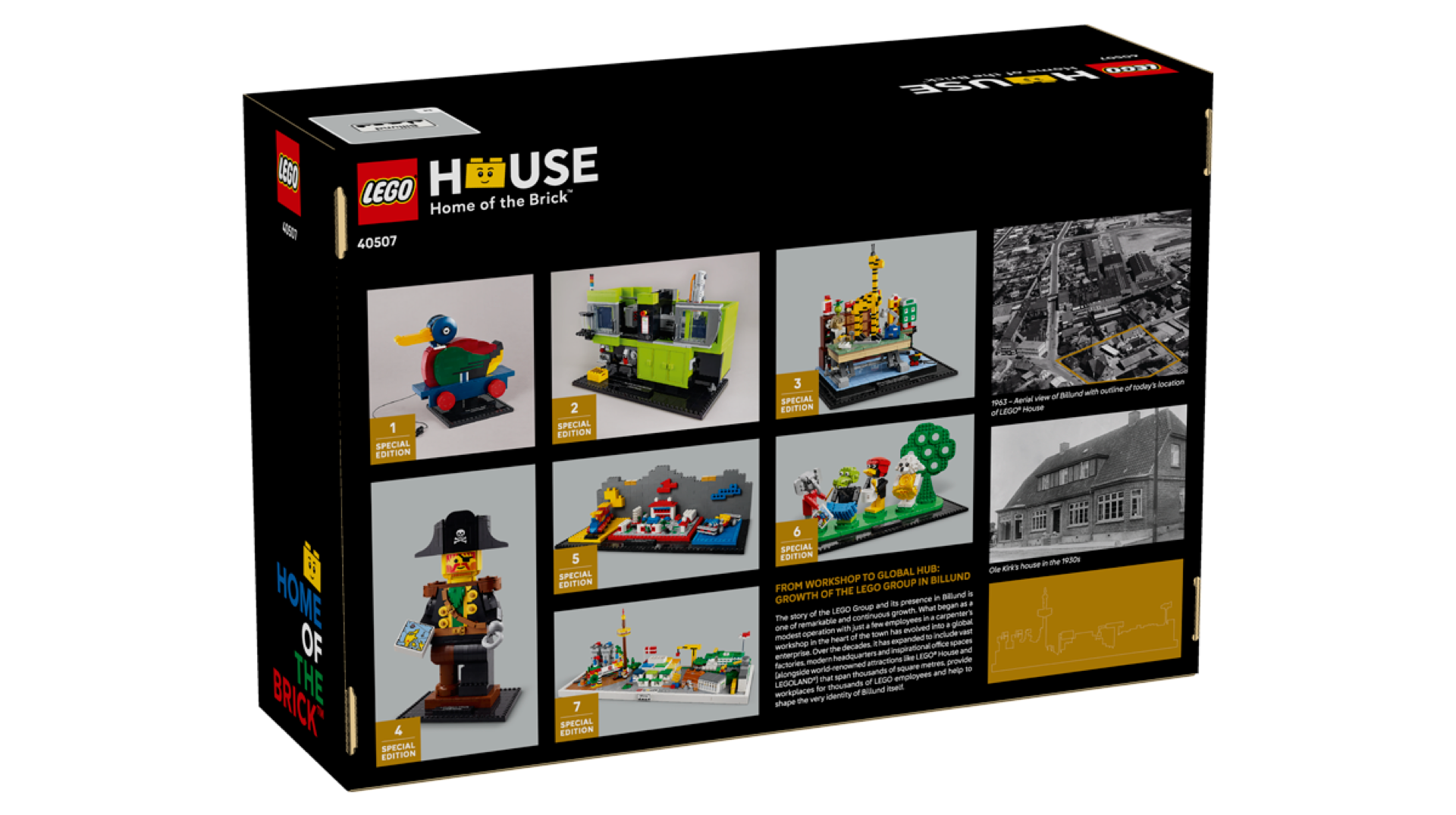 LEGO House exclusive 40507 I Love Billund revealed