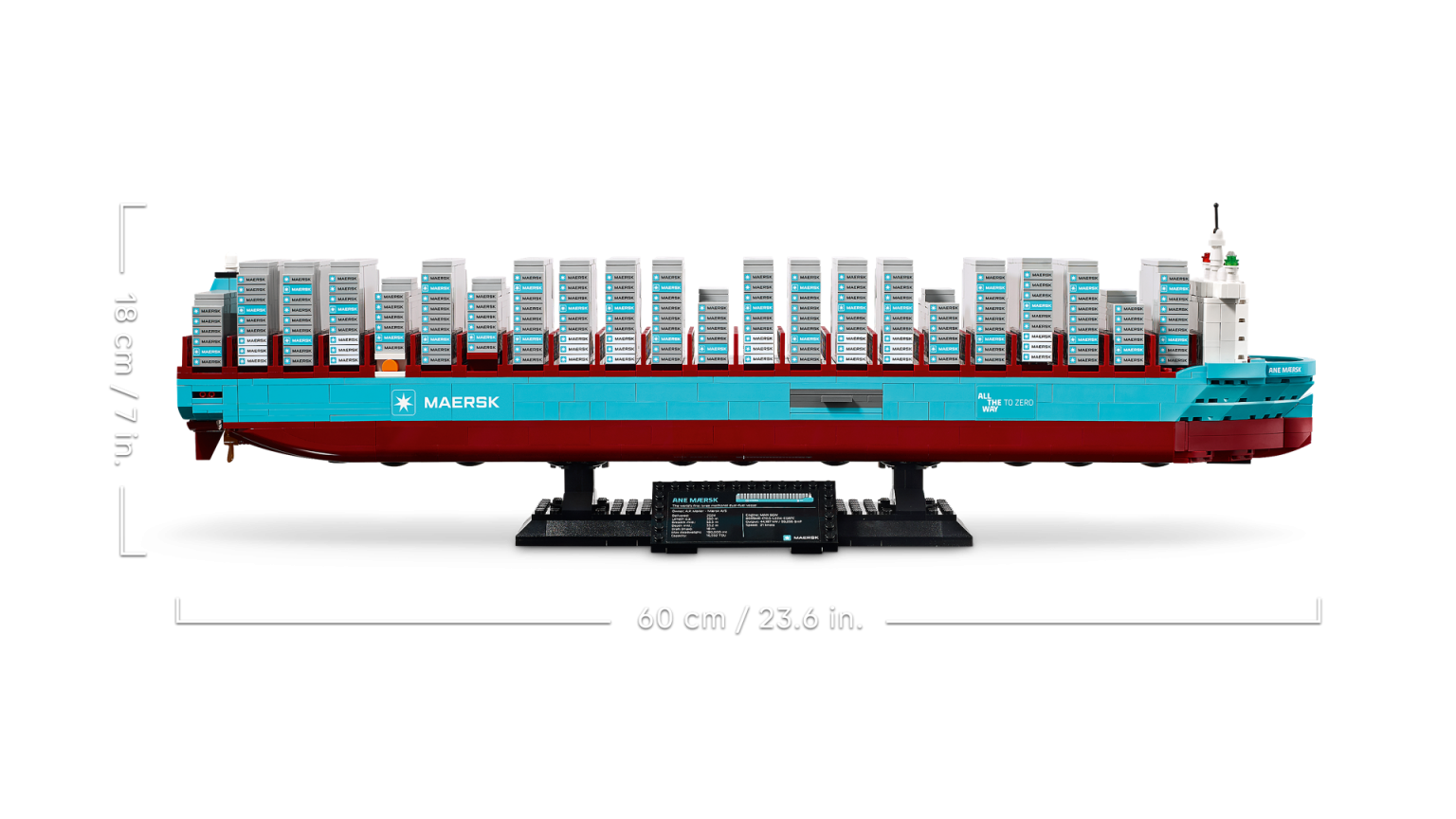 LEGO 40955 Maersk Dual-Fuel Container Vessel revealed