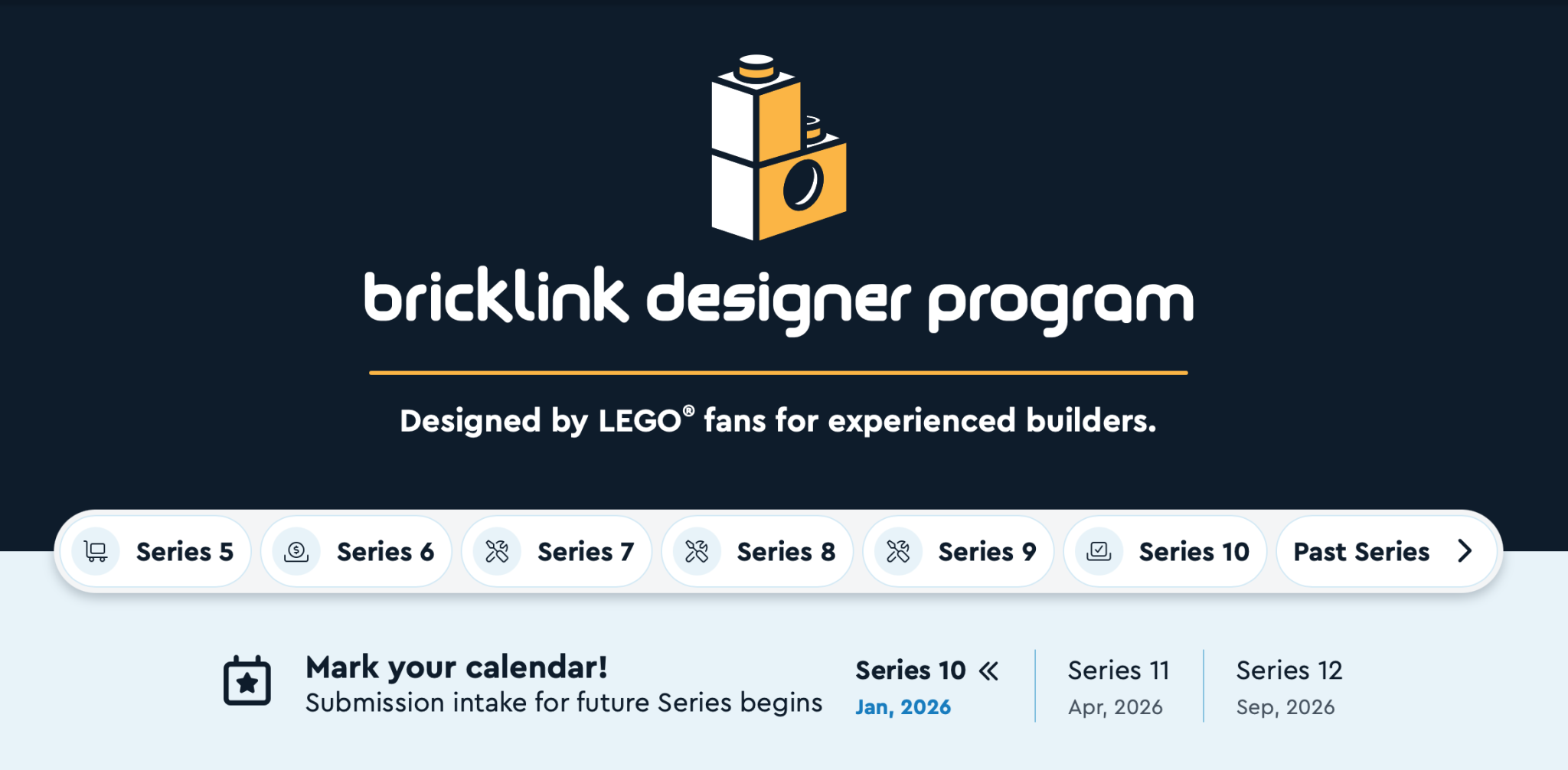 LEGO BrickLink Designer Program Series 10 sets a new record