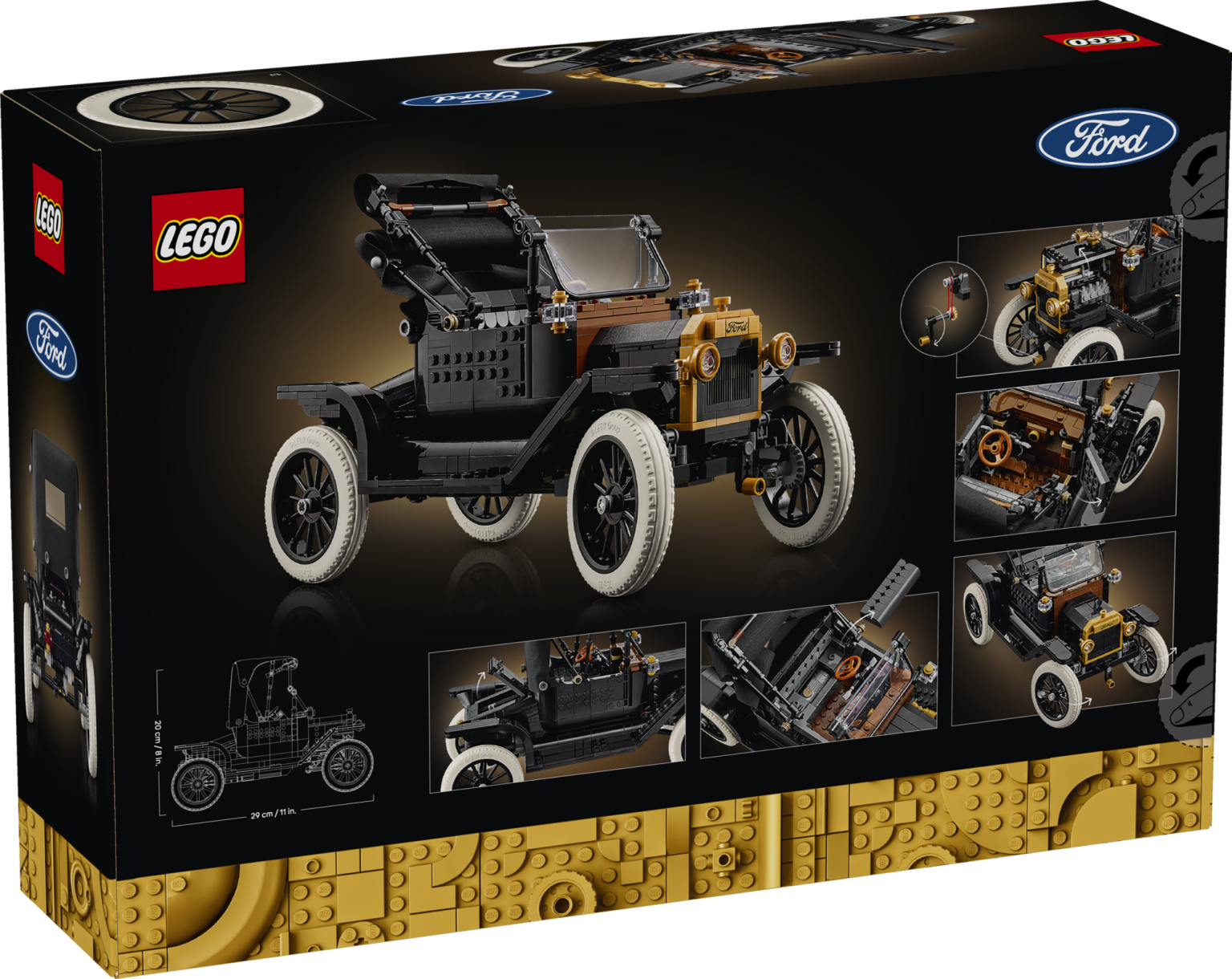 LEGO Icons 11376 Ford Model T drives into full view