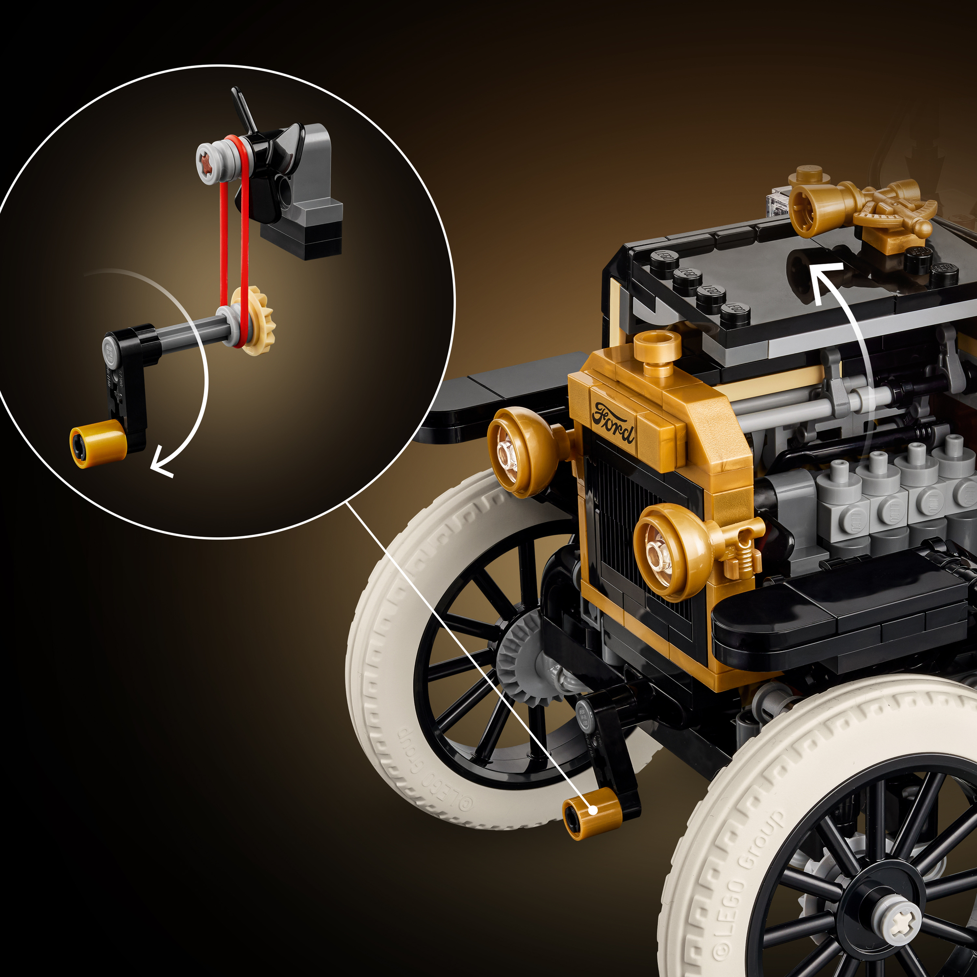 LEGO Icons 11376 Ford Model T drives into full view