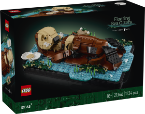 LEGO Ideas 21366 Floating Sea Otters officially revealed