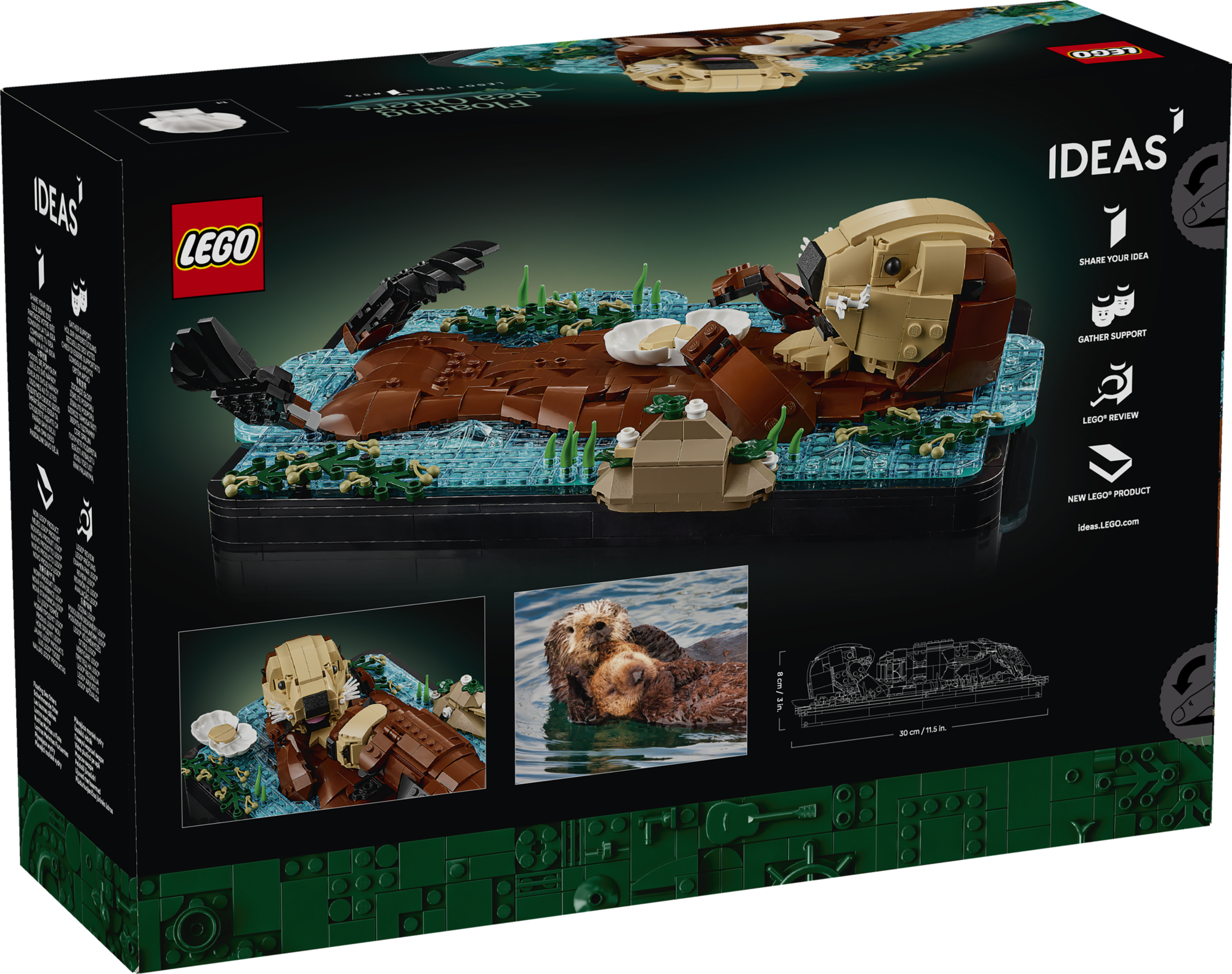 LEGO Ideas 21366 Floating Sea Otters officially revealed