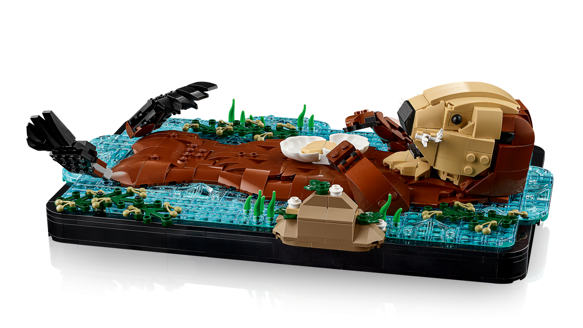 Adding a pup to the LEGO Ideas otter was essential