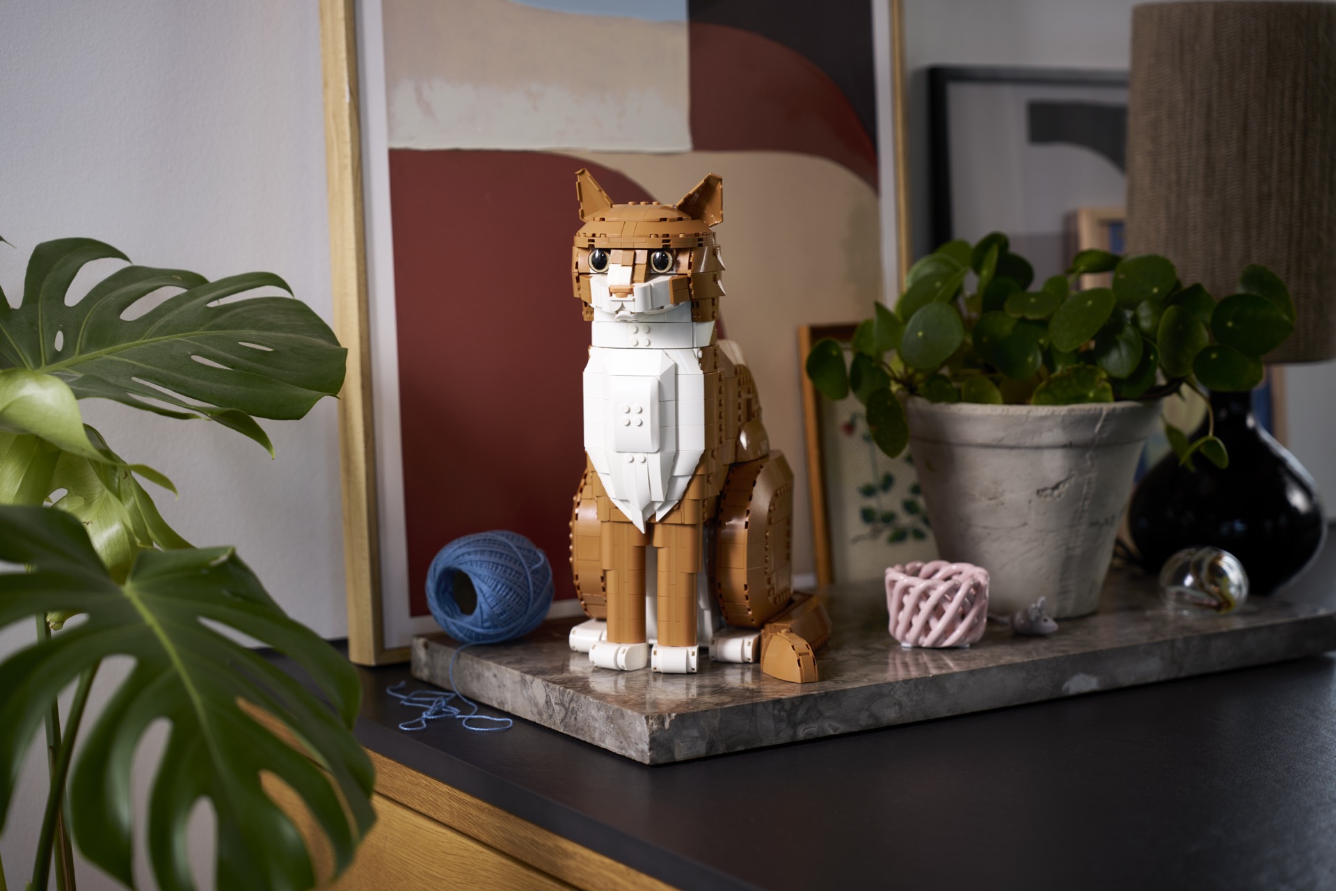 Target asked for LEGO Ideas' second cat to be orange