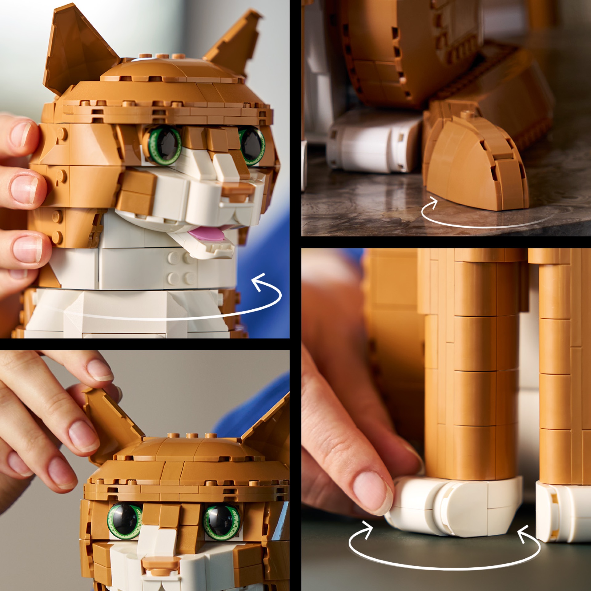 LEGO Ideas 21376 Orange Cat officially unveiled