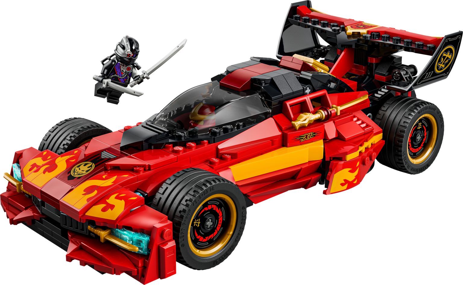 LEGO NINJAGO 15th-anniversary X-1 Ninja Charger unveiled