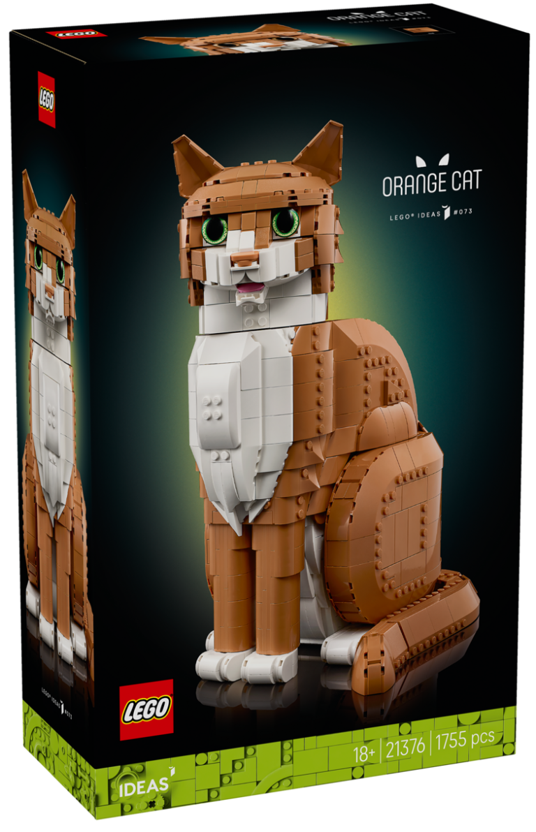 Pre-order new LEGO Ideas cat now for double points and GWP