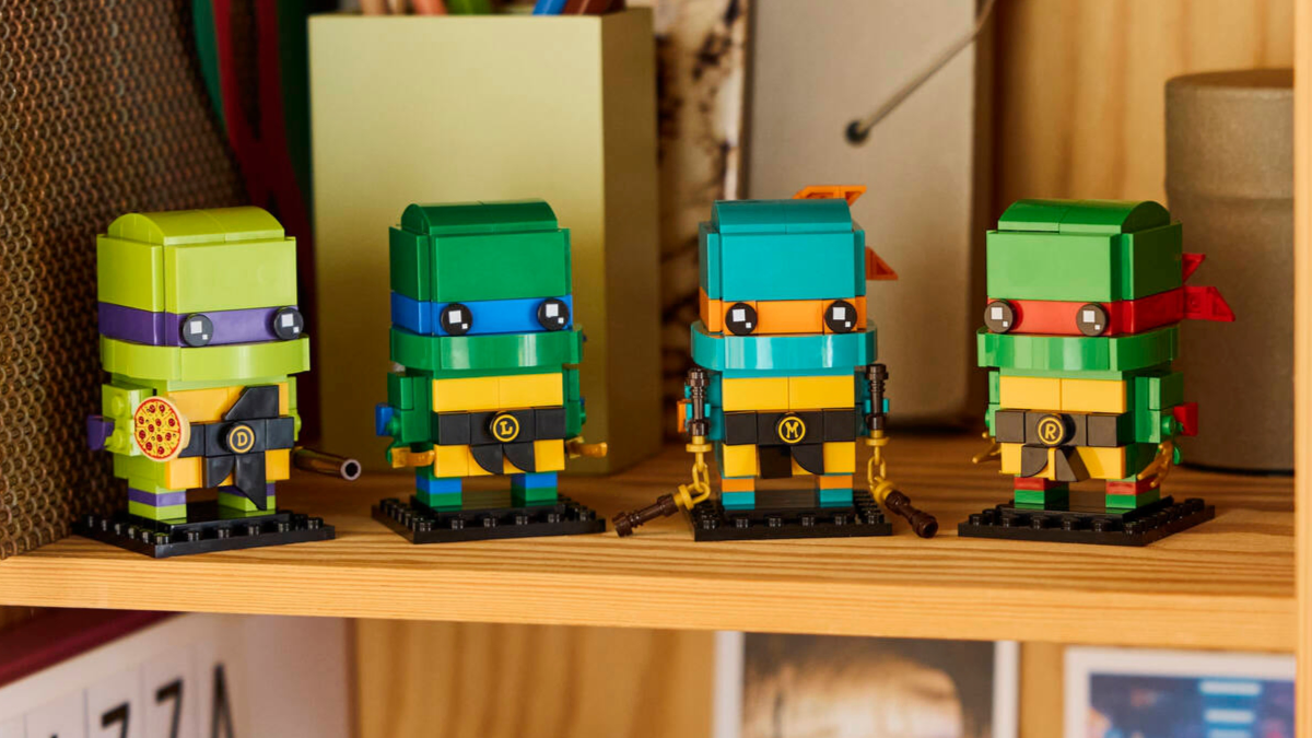 LEGO Teenage Mutant Ninja Turtles BrickHeadz revealed