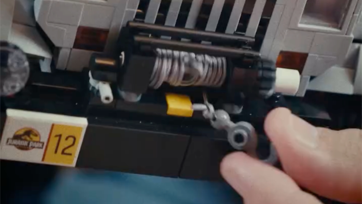 LEGO Jurassic Park Jeep teaser details you may have missed