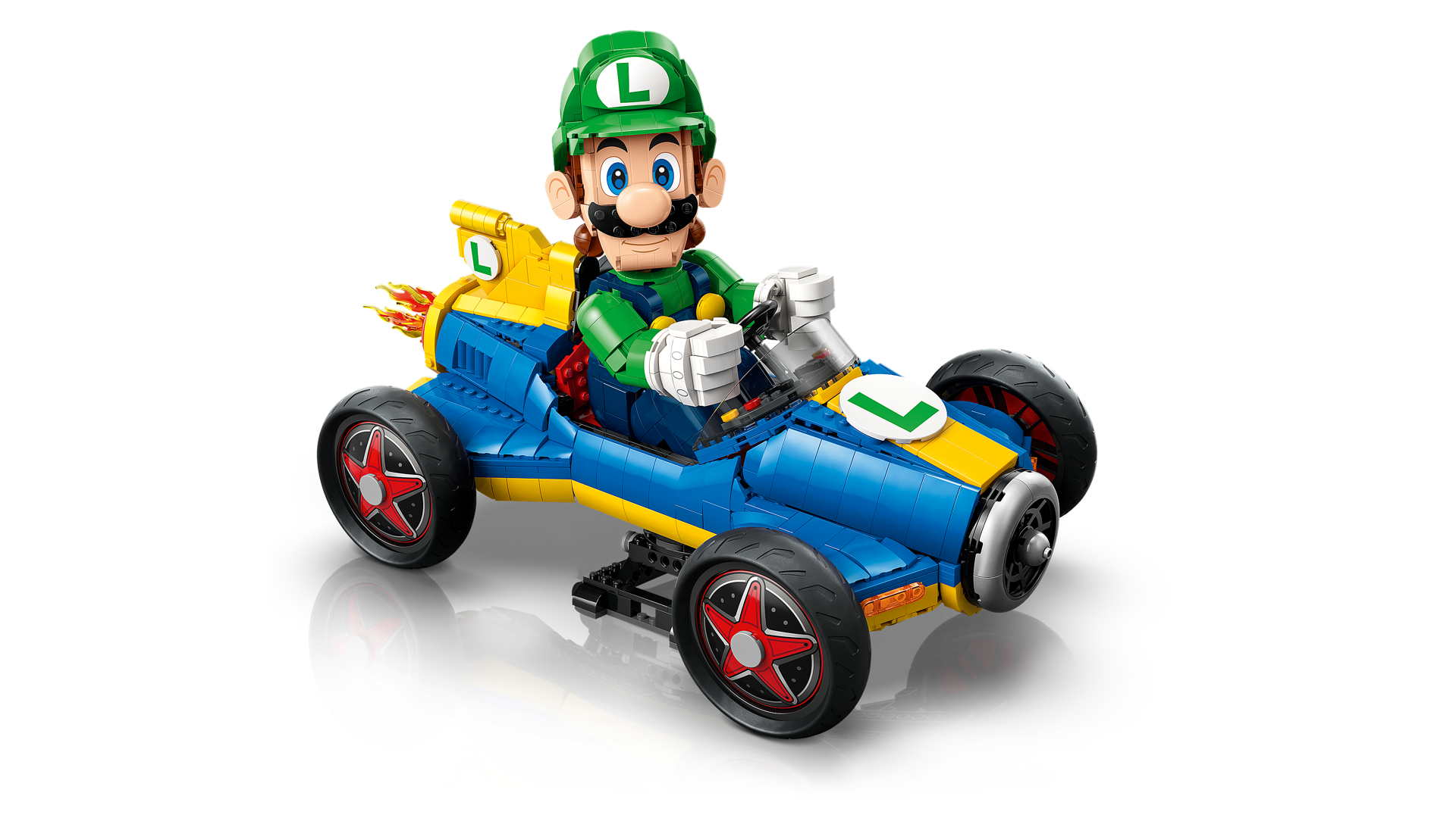 LEGO Mario Kart 72050 Luigi & Mach 8 officially unveiled