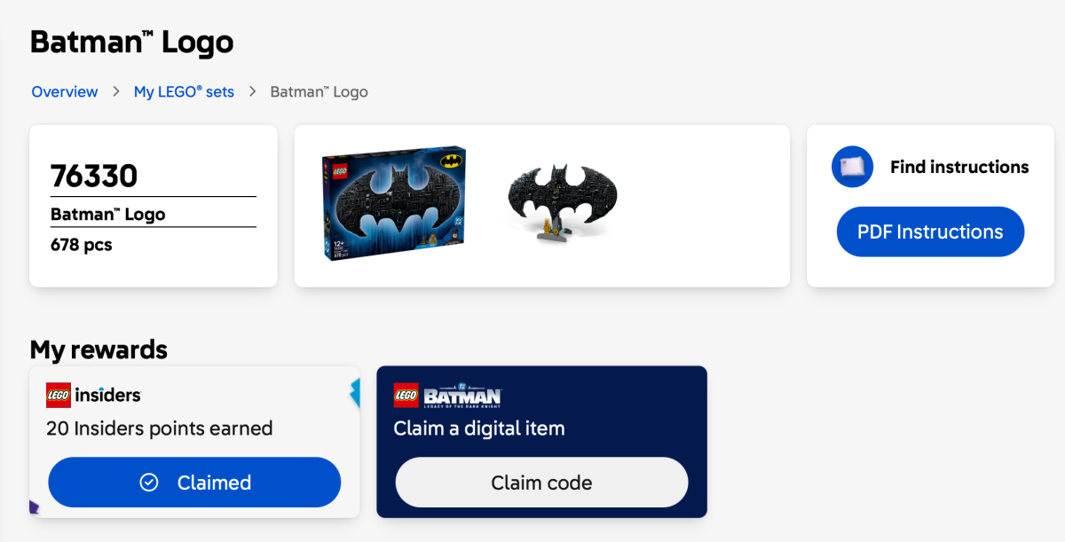 How to redeem all LEGO Batman: Legacy of the Dark Knight set codes ...