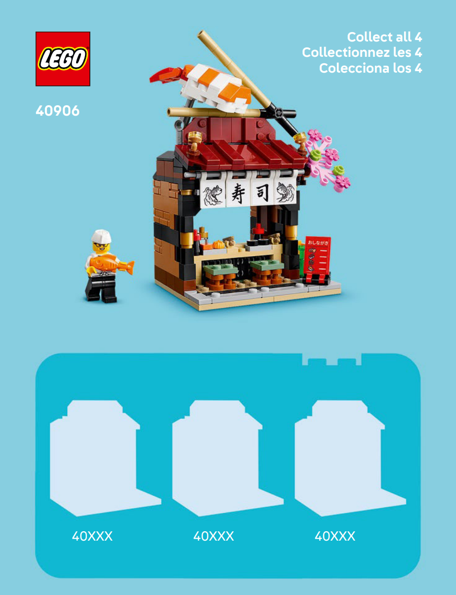 LEGO Restaurants of the World GWP collection confirmed