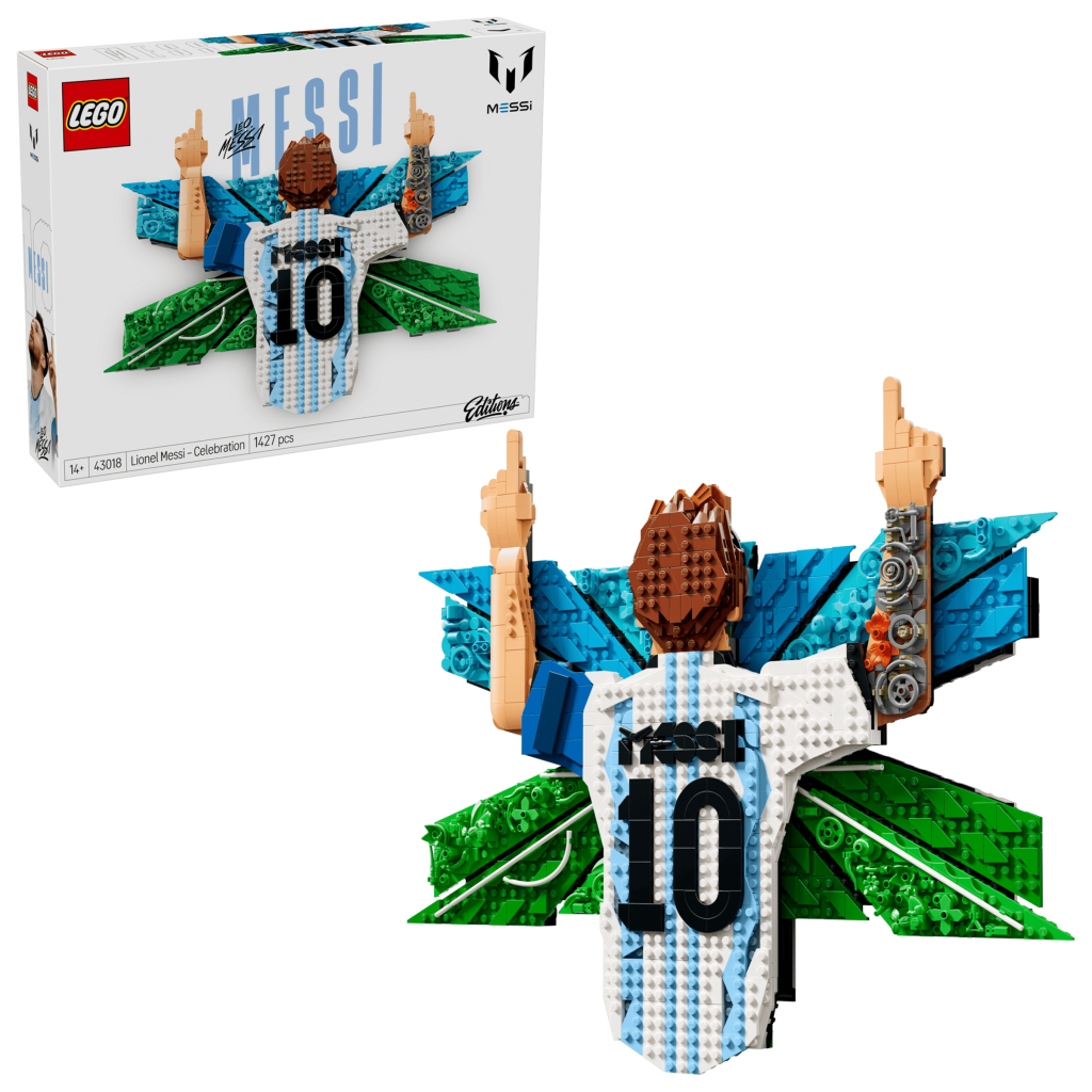 Watch Lionel Messi react to his ‘crazy’ LEGO Editions sets