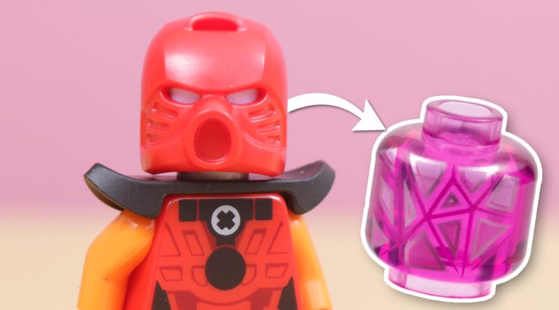 Attention, BIONICLE fans: buy your trans-pink LEGO heads now