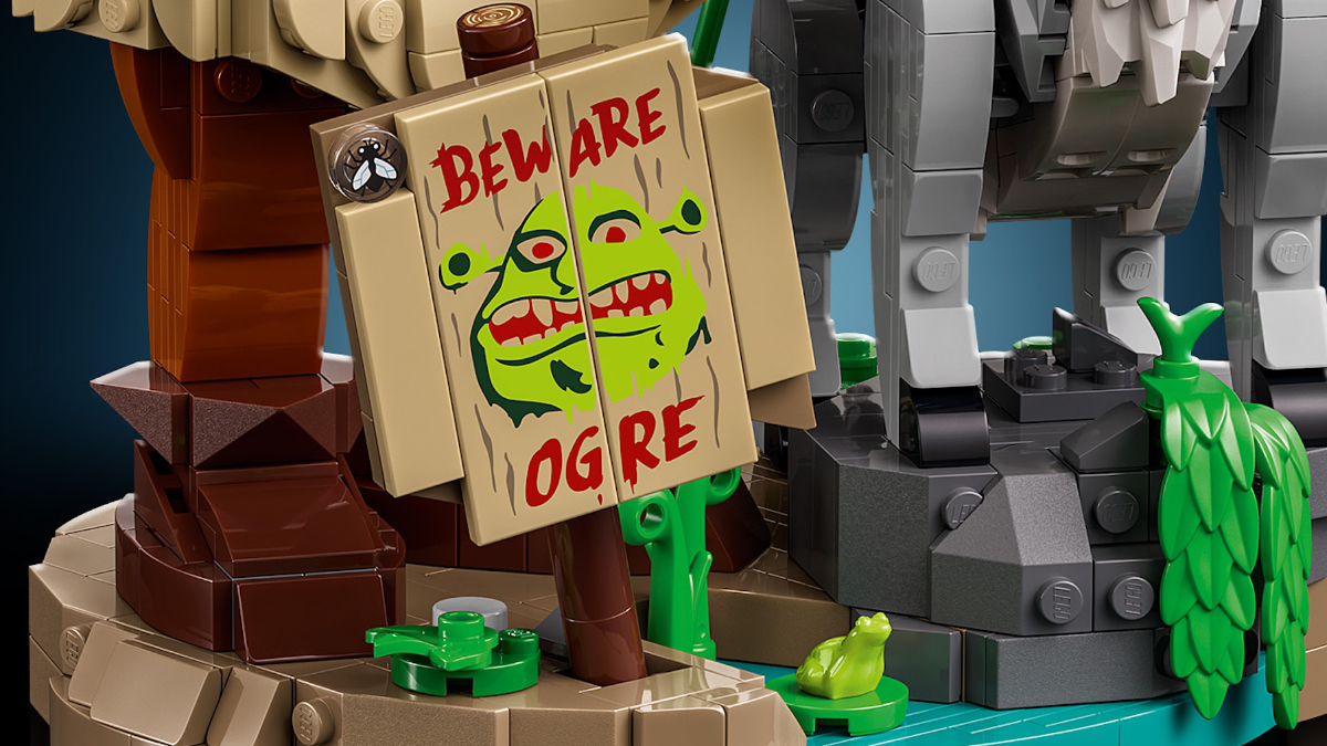 Check out LEGO Shrek, Donkey & Puss in Boots’ Easter eggs