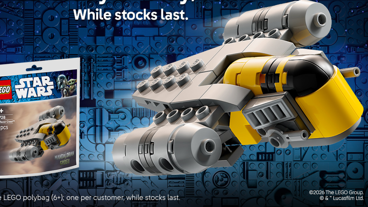 Free LEGO Star Wars Razor Crest coming to Smyths Toys - Brick Fanatics