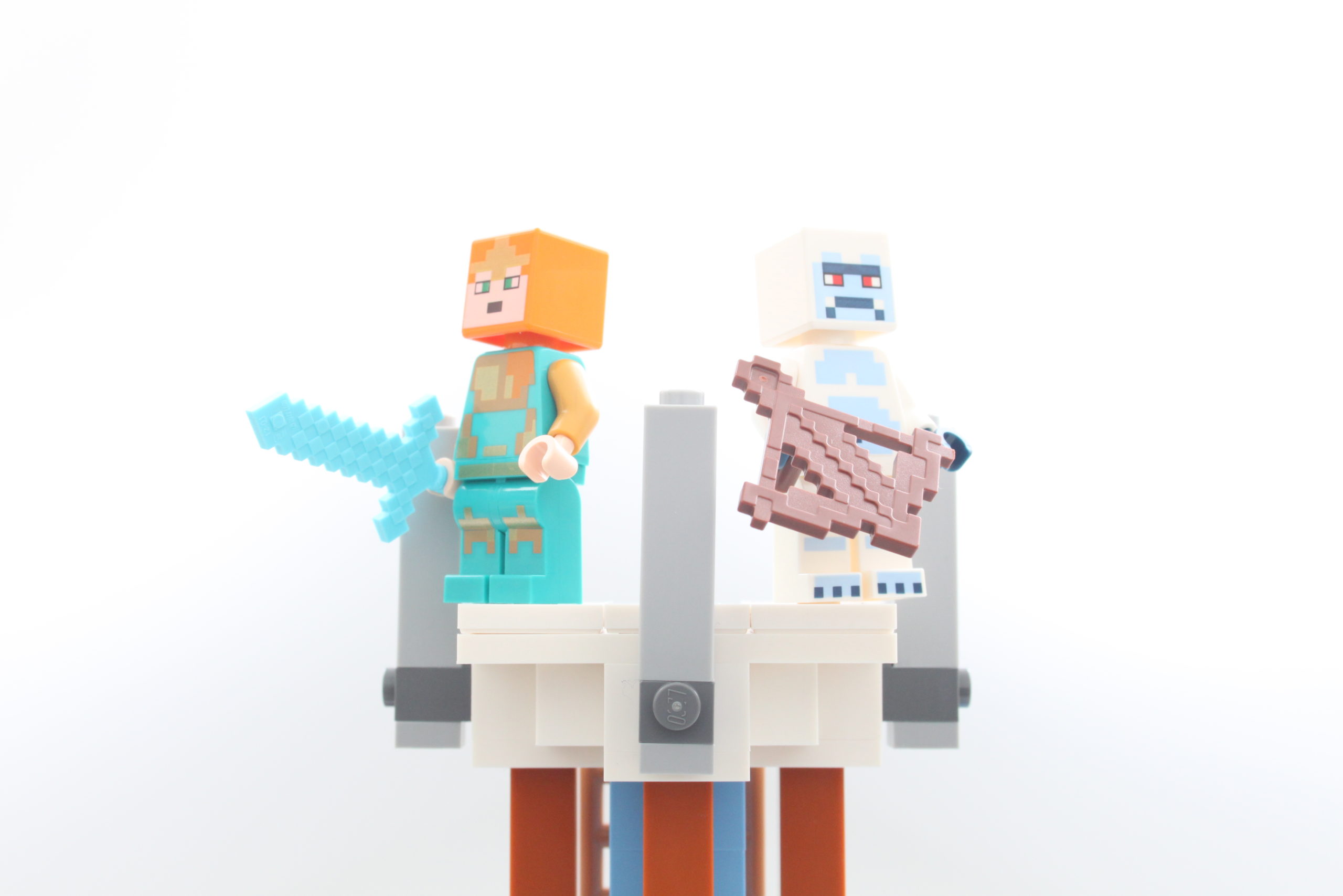 LEGO Minecraft 21186 The Ice Castle review and gallery